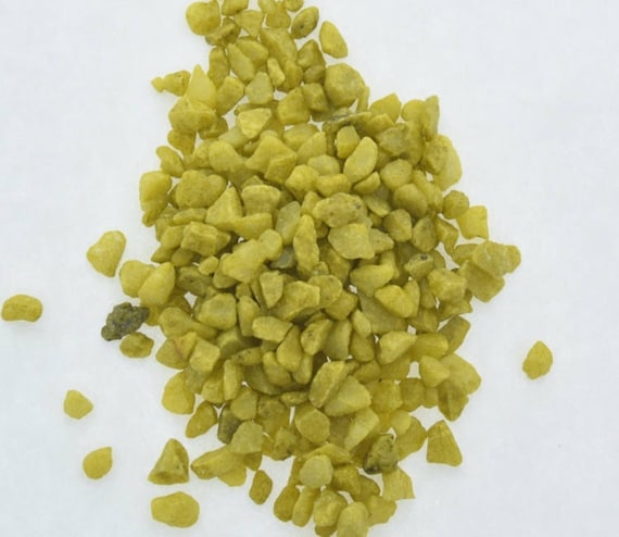 Mustard Yellow Gold Natural Stone Chips for Mosaic Matte | Etsy