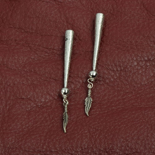 Turquoise Bolo Tips Antique Silver Made in USA of Zinc Set | Etsy