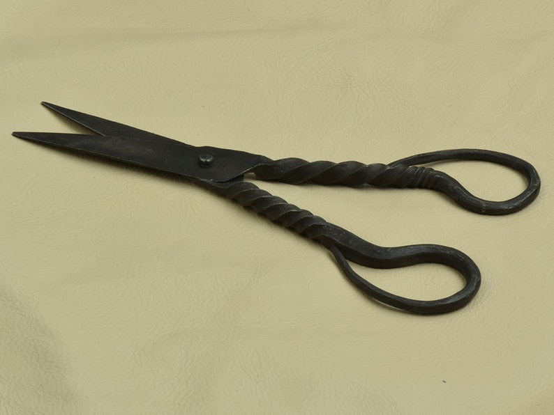 Hand Forged Black Scissor Vintage Style Each - Etsy