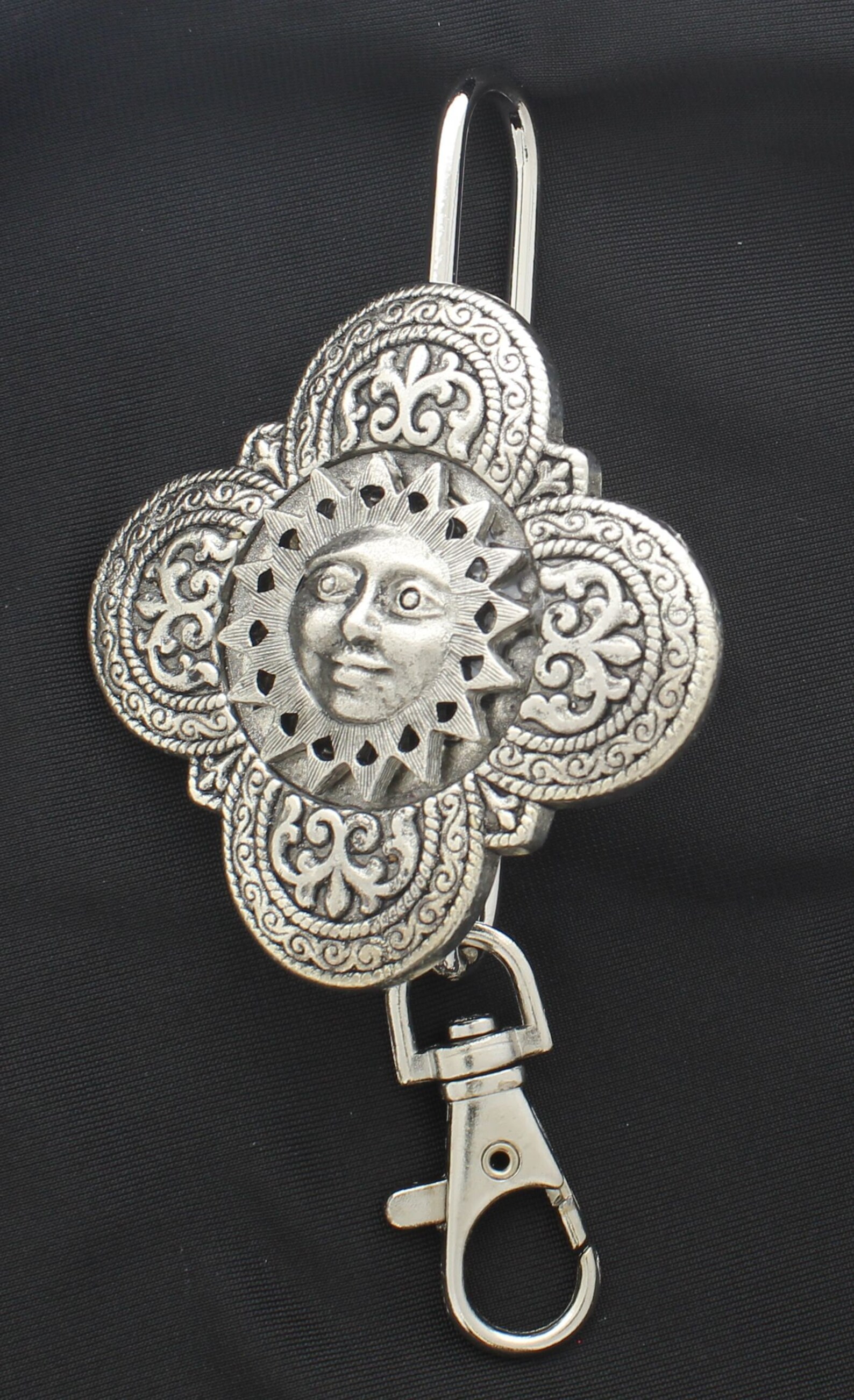 Silver Sun Face Concho Key Finder, Made in USA, Each - Etsy