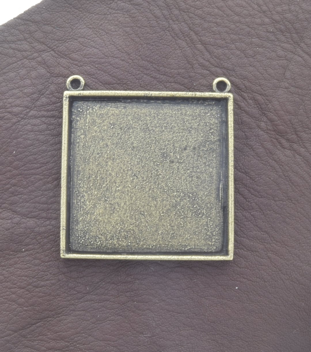 Bezel Pendant, Pewter, Bronze or Copper, 2" X 2" Square, Each - Etsy