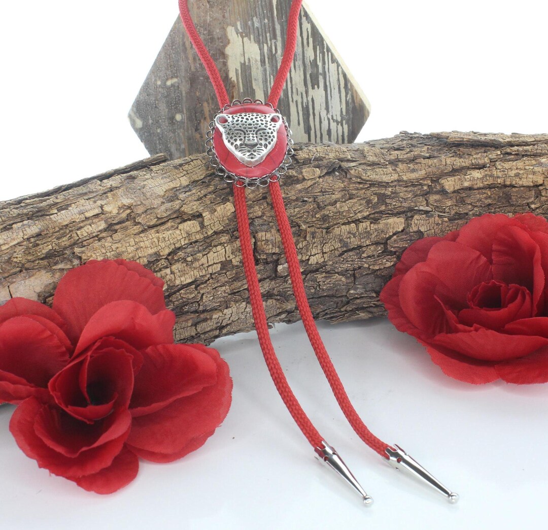 46mm X 36mm the Red Apex Bolo Tie, 36
