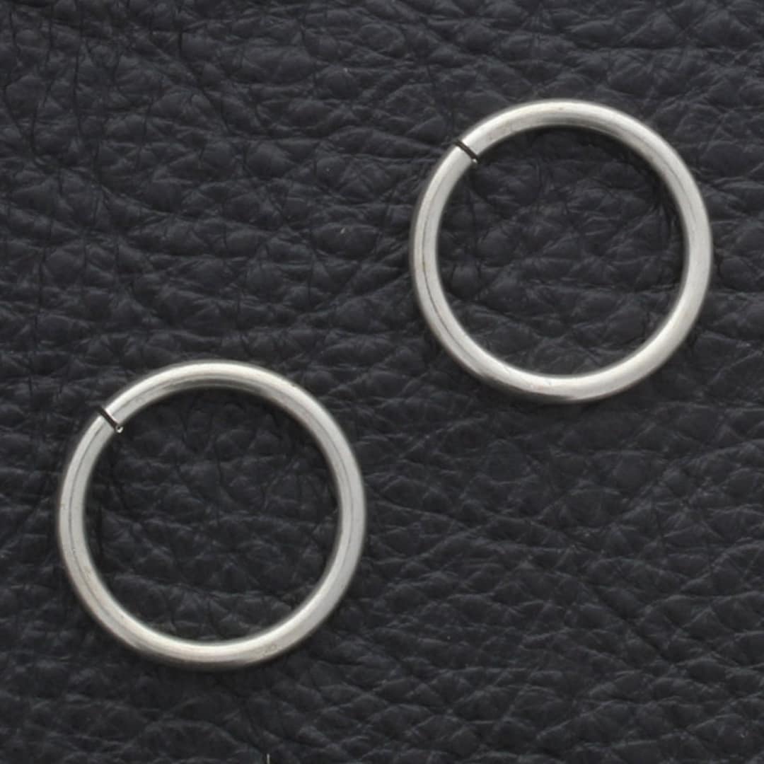 20mm Jump Ring Finding, Silver Finish, Pack of 12 - Etsy