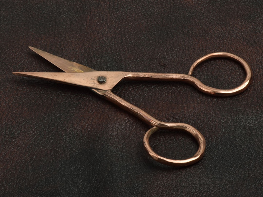 Scissors Copper Vintage Style Each - Etsy