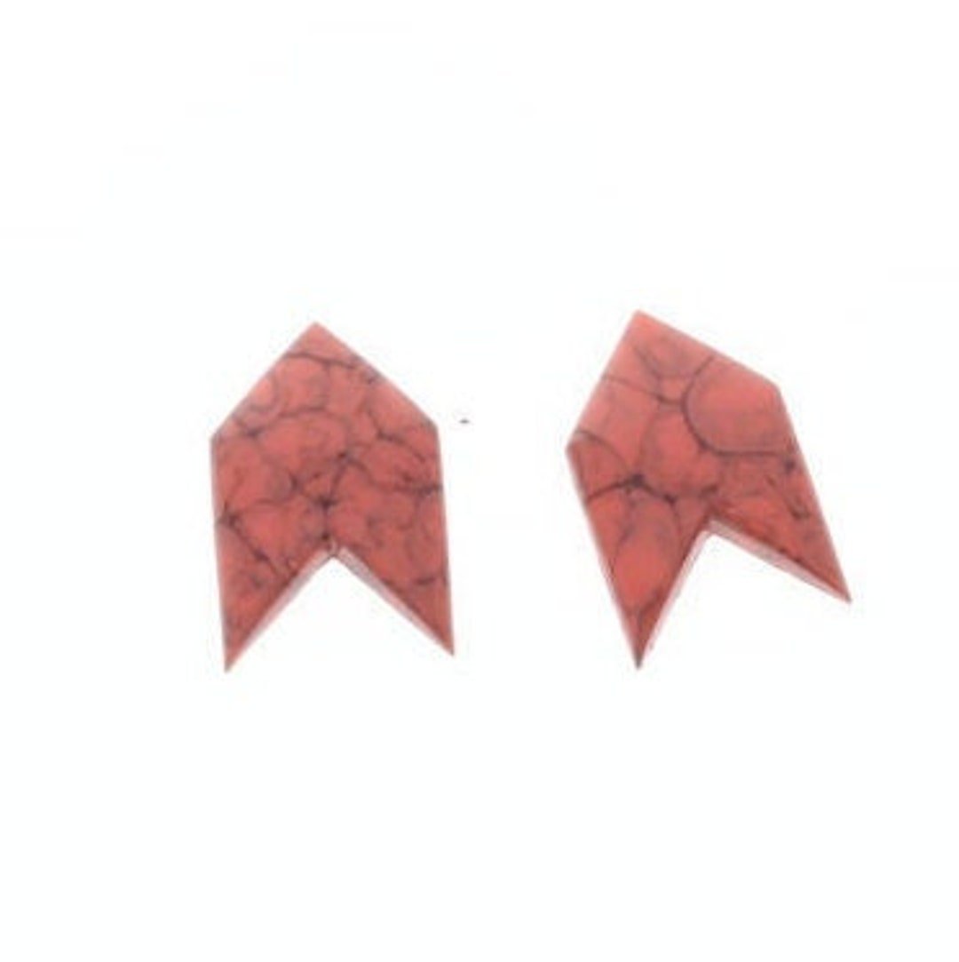 Southwestern Native American Indian Arrow Chevron Cabochon, 17mm X 11mm ...