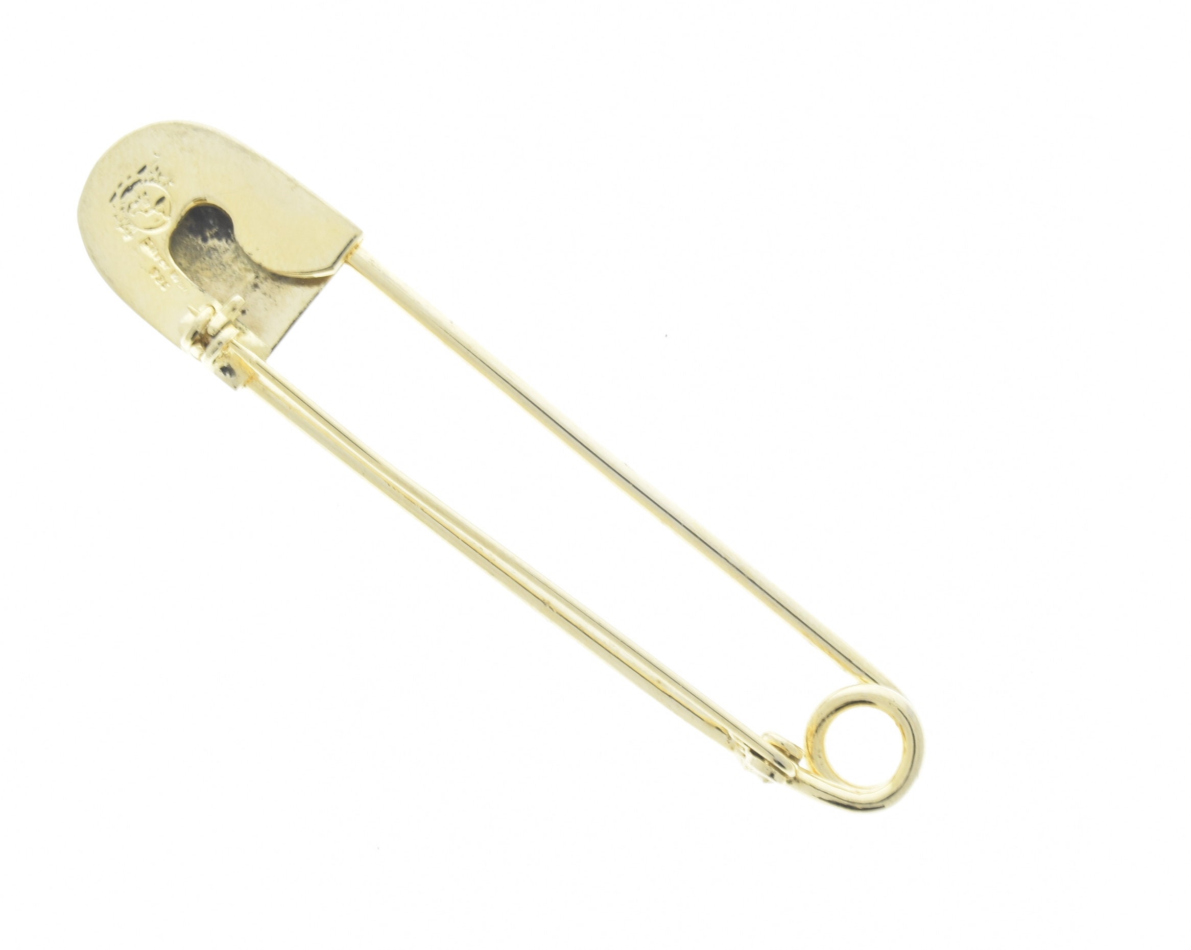 Safety Pin for Beading or Other Found Objects, 86mm or 72mm Side Bar ...