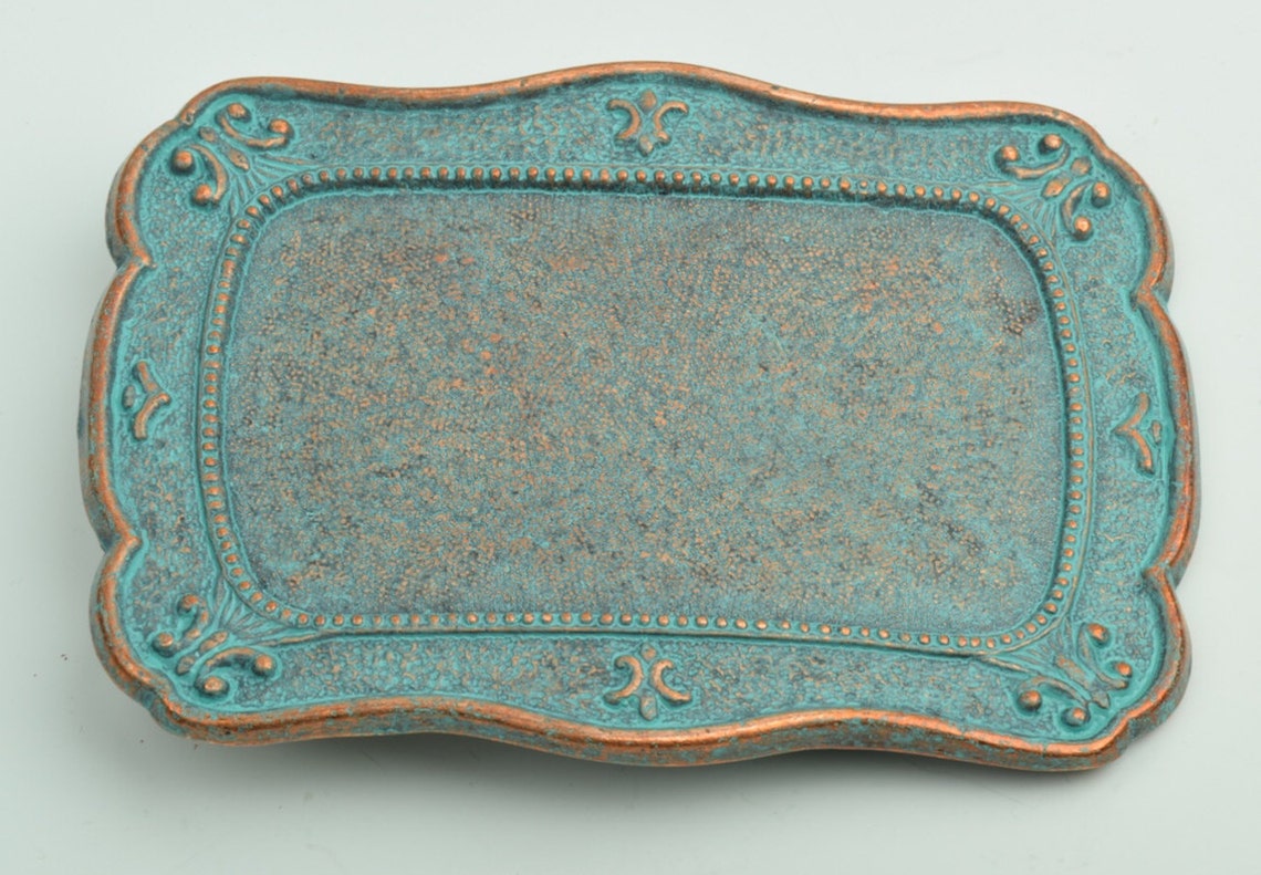 Buckle Set 3 Verdigris Green Patina Buckles Made in USA Set - Etsy