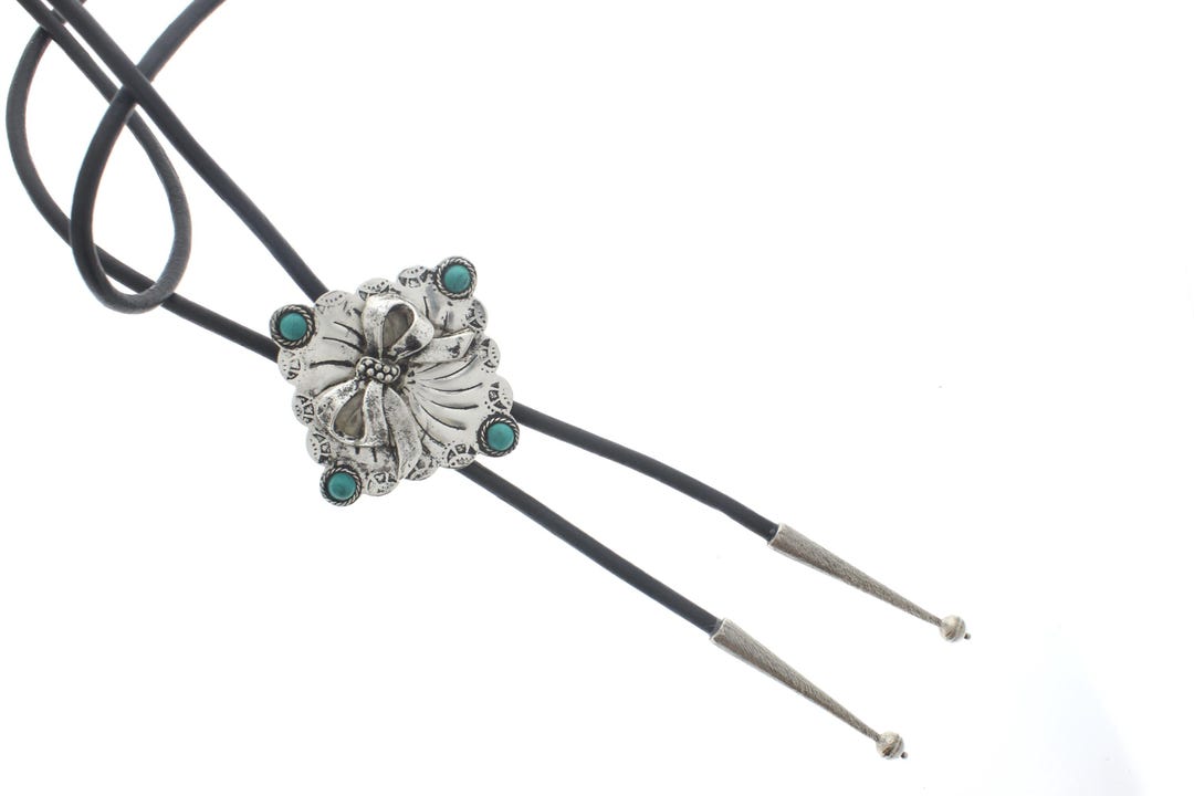 Diamond Shape Bow Bolo Tie, Black, Brown Cord, Each - Etsy