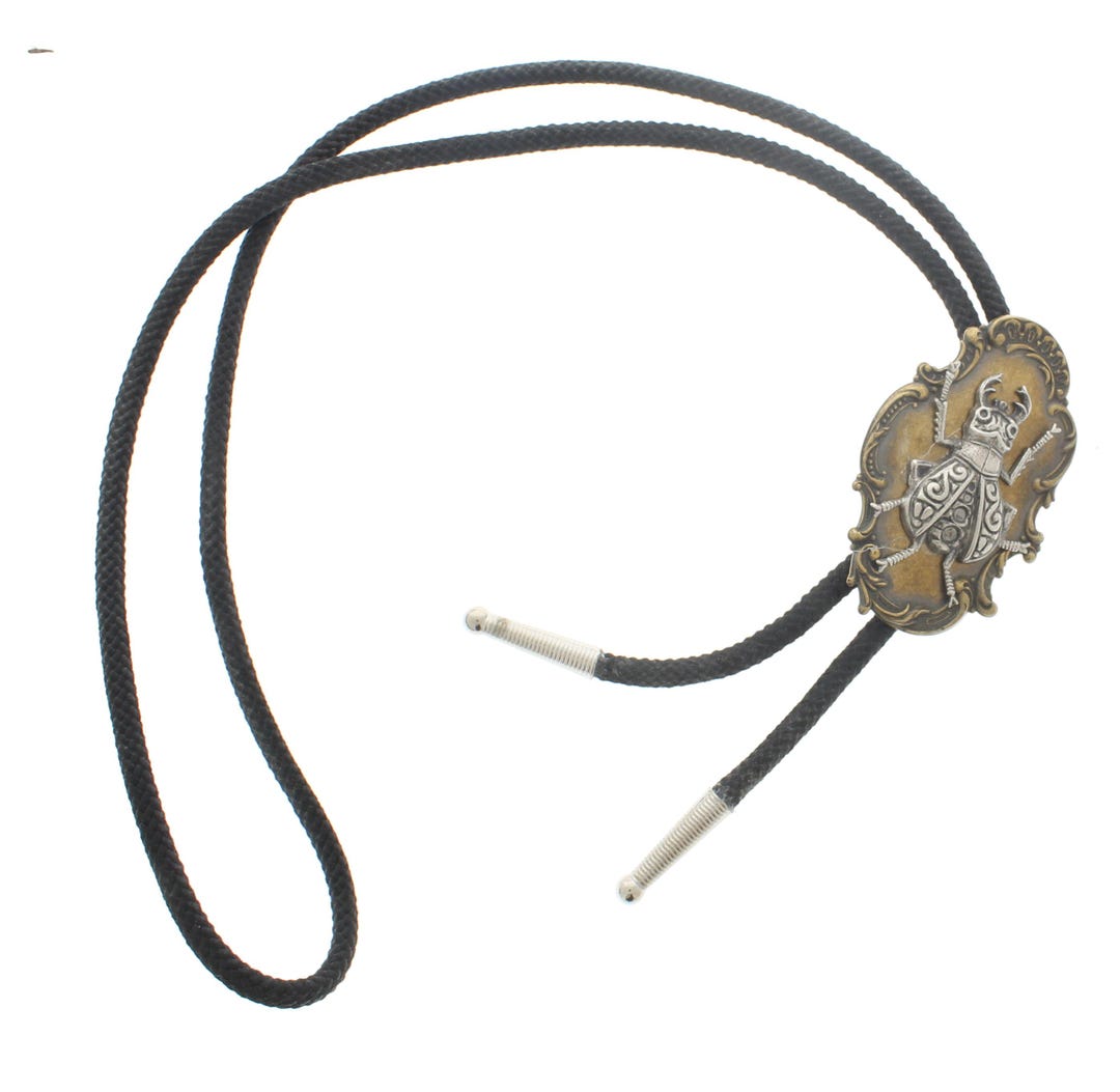 64mm X 42mm Vintage Beetle Bug Bolo Tie, Made in USA, Each - Etsy