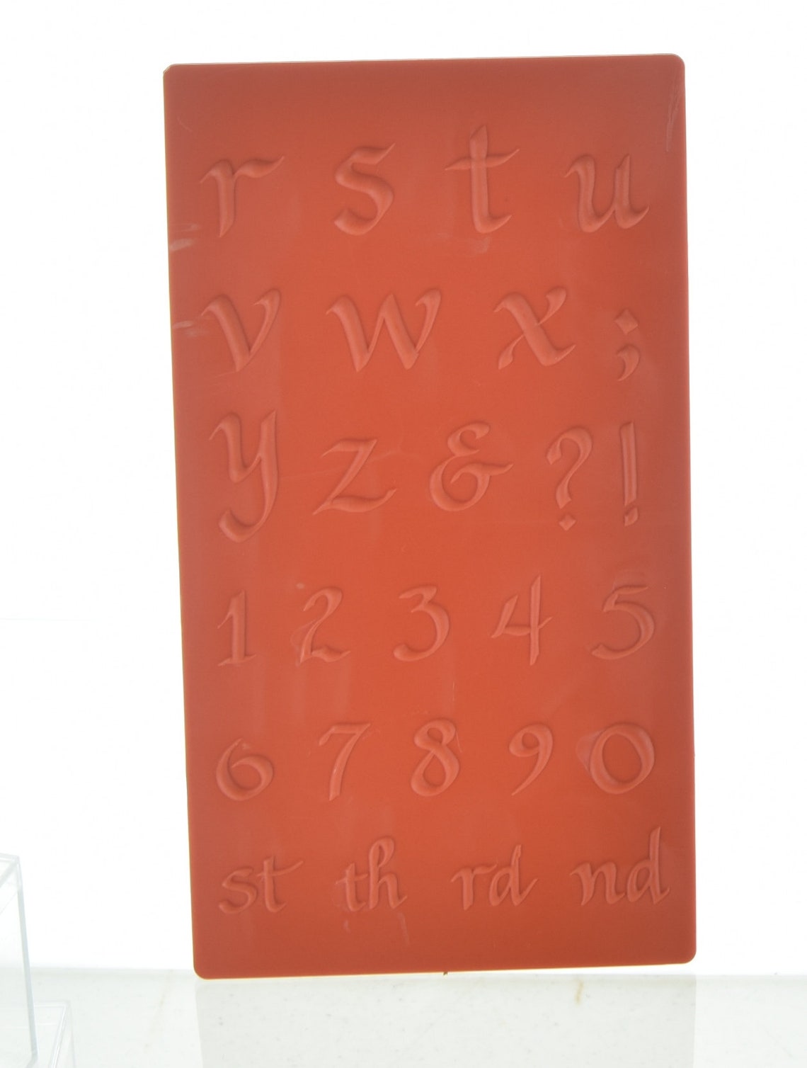 Kabuka Calligraphy Letters Craft Mold for Paper Etching, Metal ...