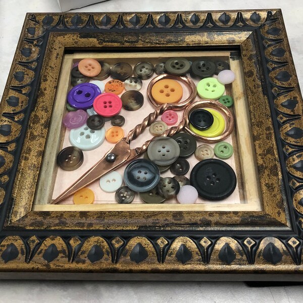 Vintage Shadow Box - Etsy