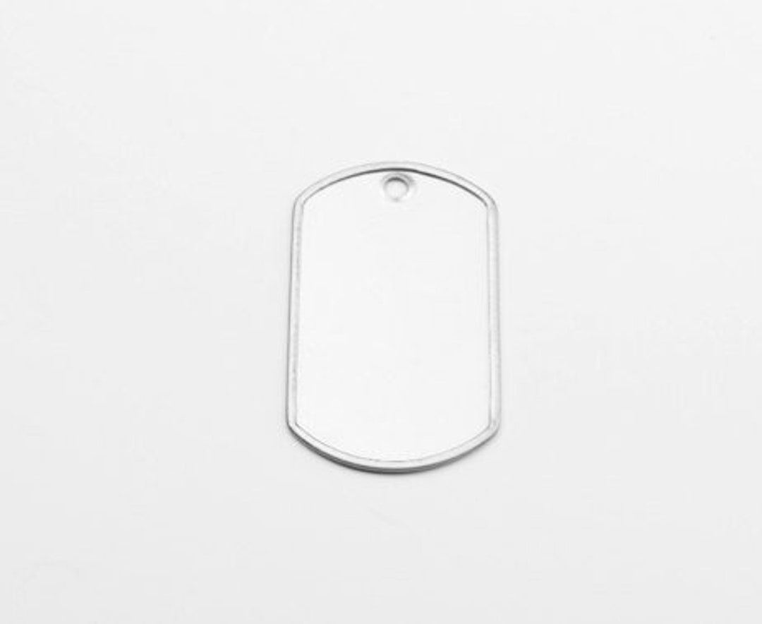 Surgical Steel Dog Tags, Pack of 3 - Etsy