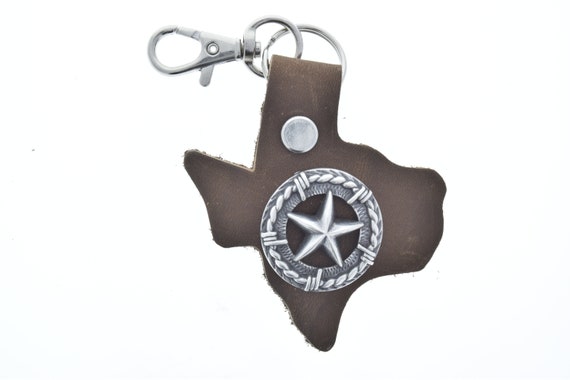 Texas Purse Concho Hanger or Key Fob 3 Antique Silver | Etsy