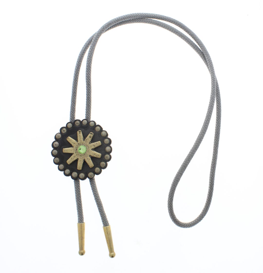 47mm Spur Rowel Bolo Tie, Antique Gold, Made in USA, Each - Etsy