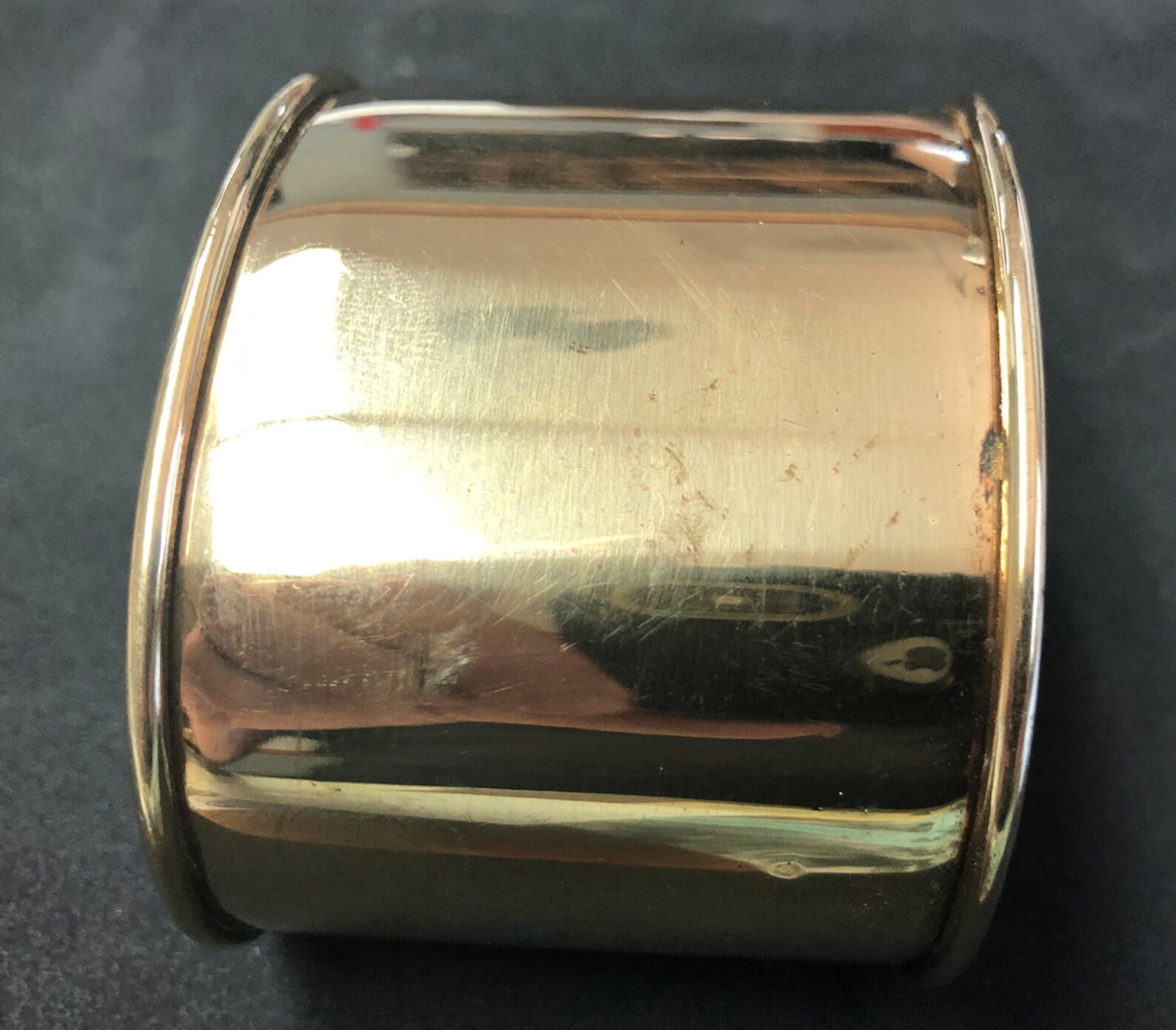 2 Cuff Bracelet Gold or Silver Channel Cuff - Etsy