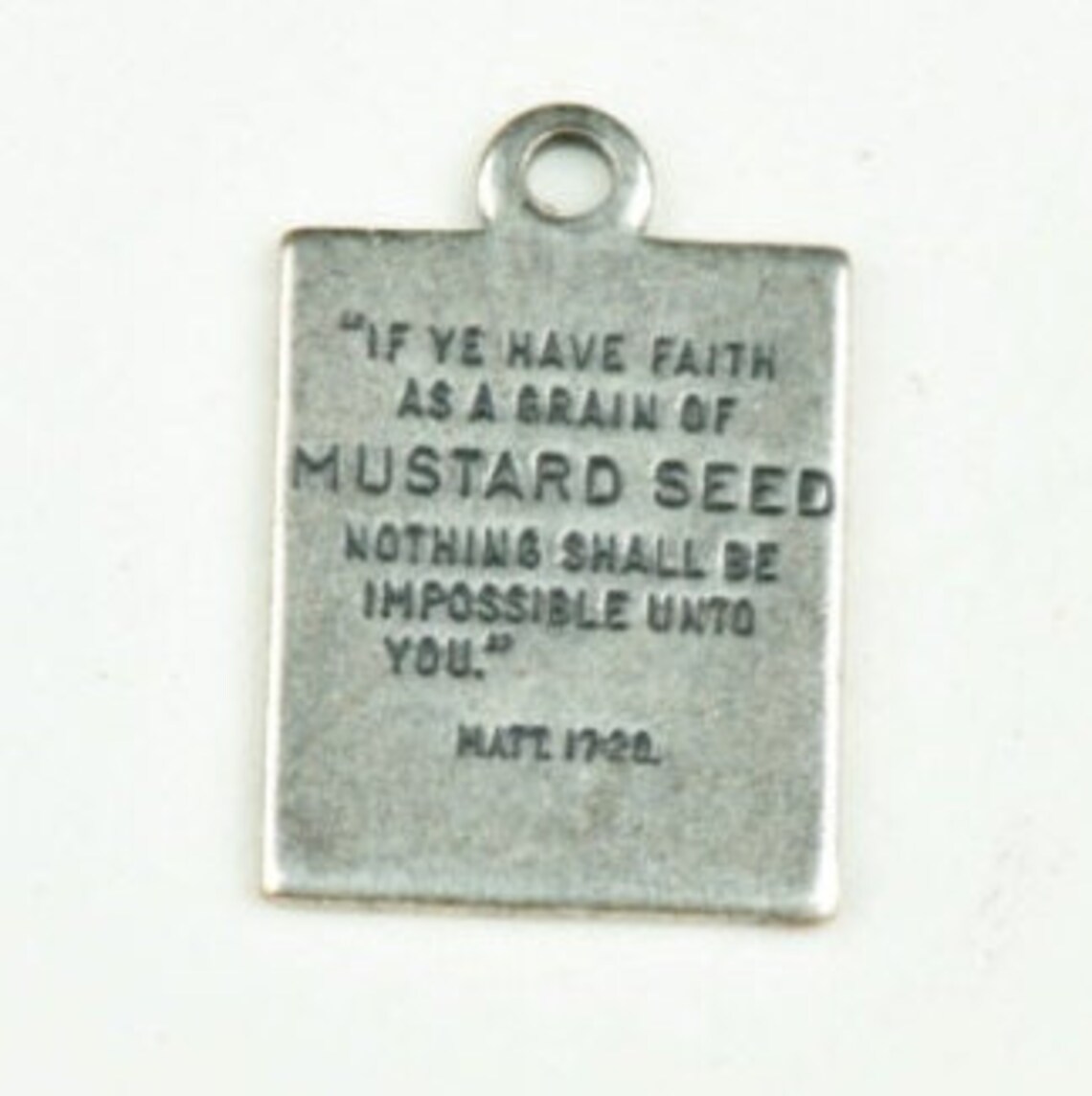 Vintage Bible Scripture faith of a Mustard Seed | Etsy