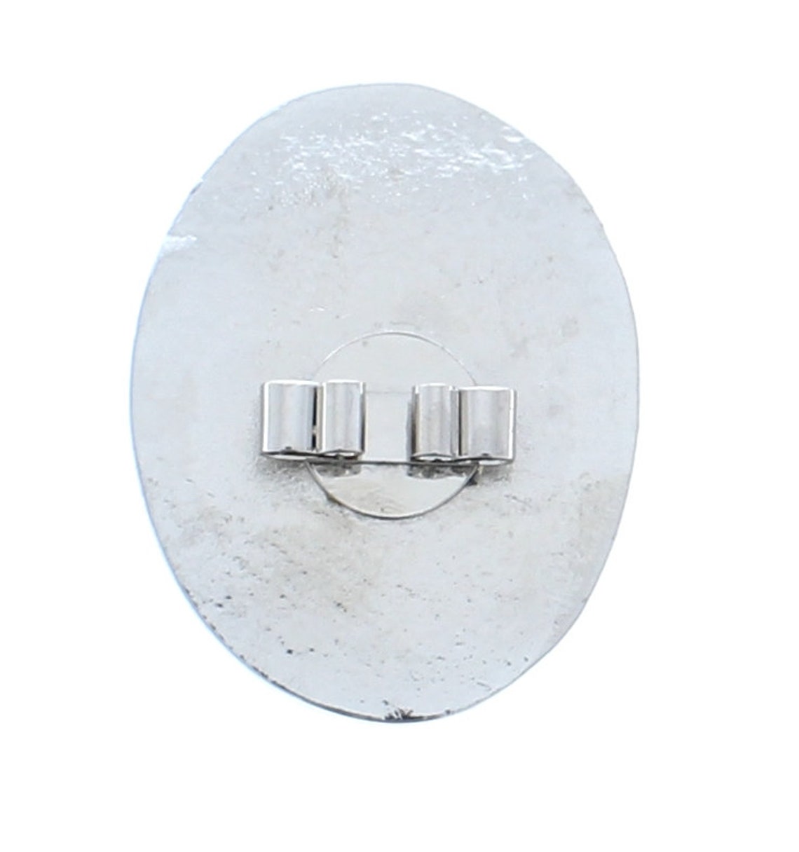 Bolo Bezels , 40mm X 30mm Bolo Bezel Base, J492 , Bright Silver and ...