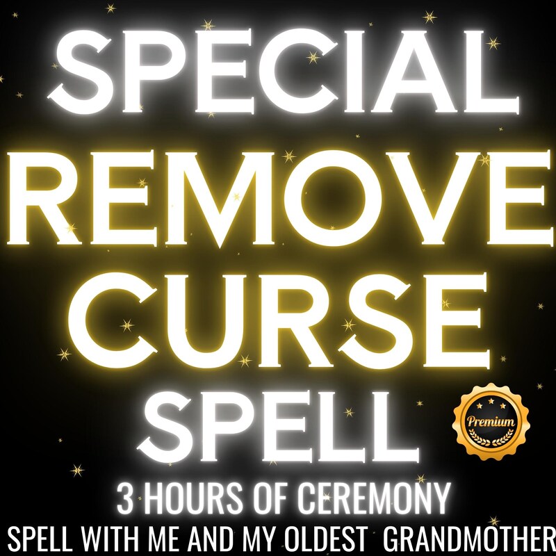Remove Curse - Etsy
