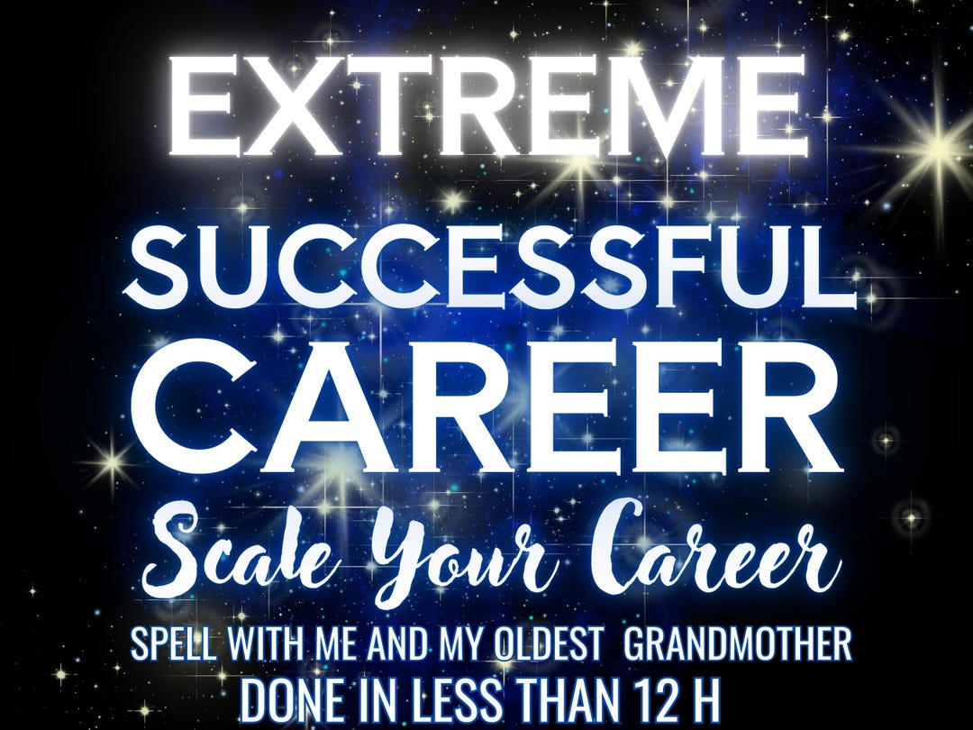 Extreme SUCCESSFUL CAREER SPELL | Job Promotion Spell | Career ...