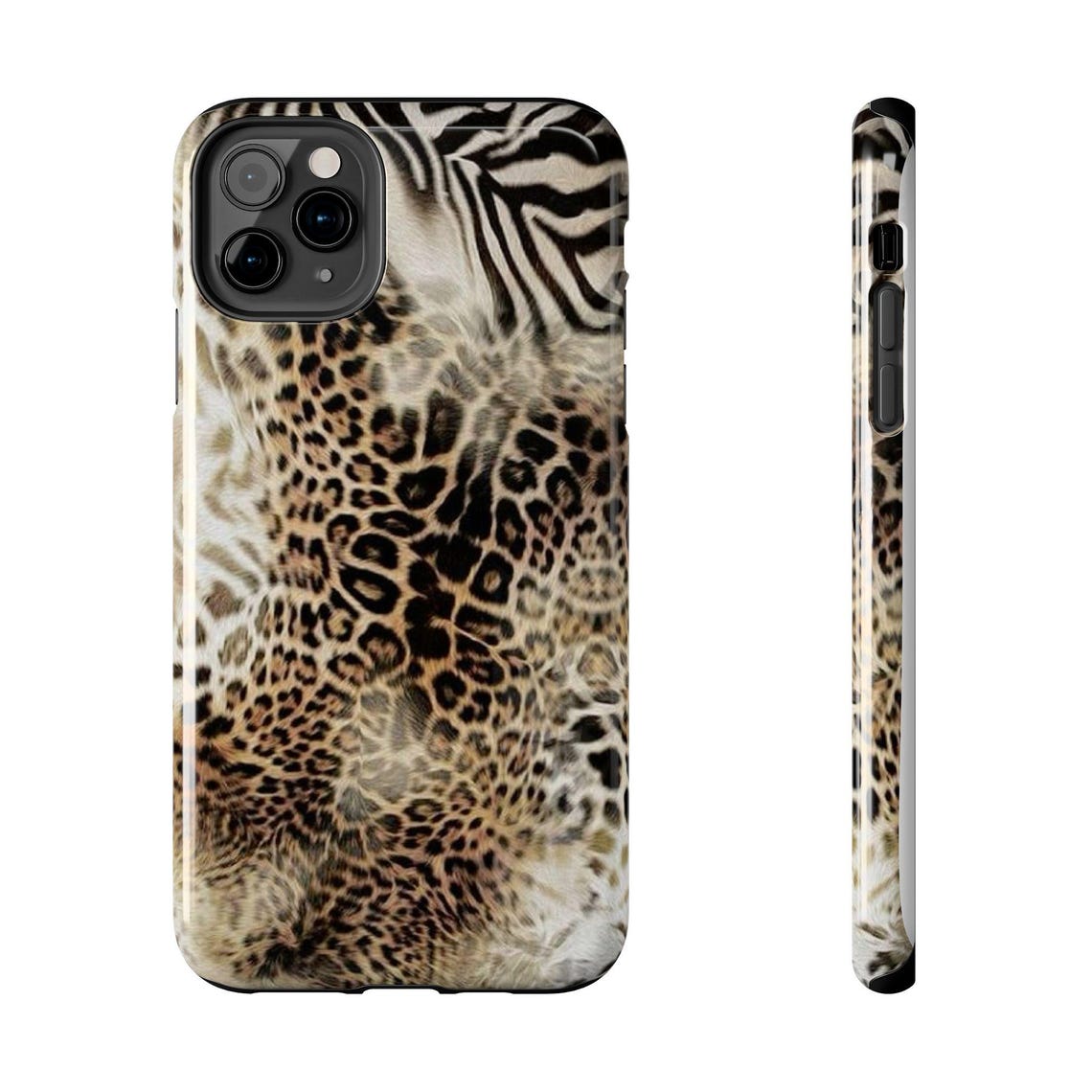 PHONE CASE Cheetah/ Leopard Mix - Etsy