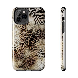 PHONE CASE Cheetah/ Leopard Mix - Etsy