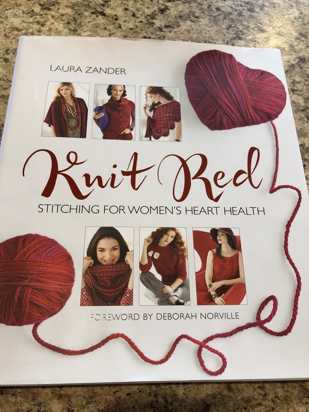 Knit Red Book, by Laura Zander, Projects in Red for Heart Health - Etsy