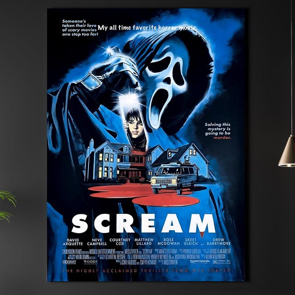 Scream Poster - Etsy