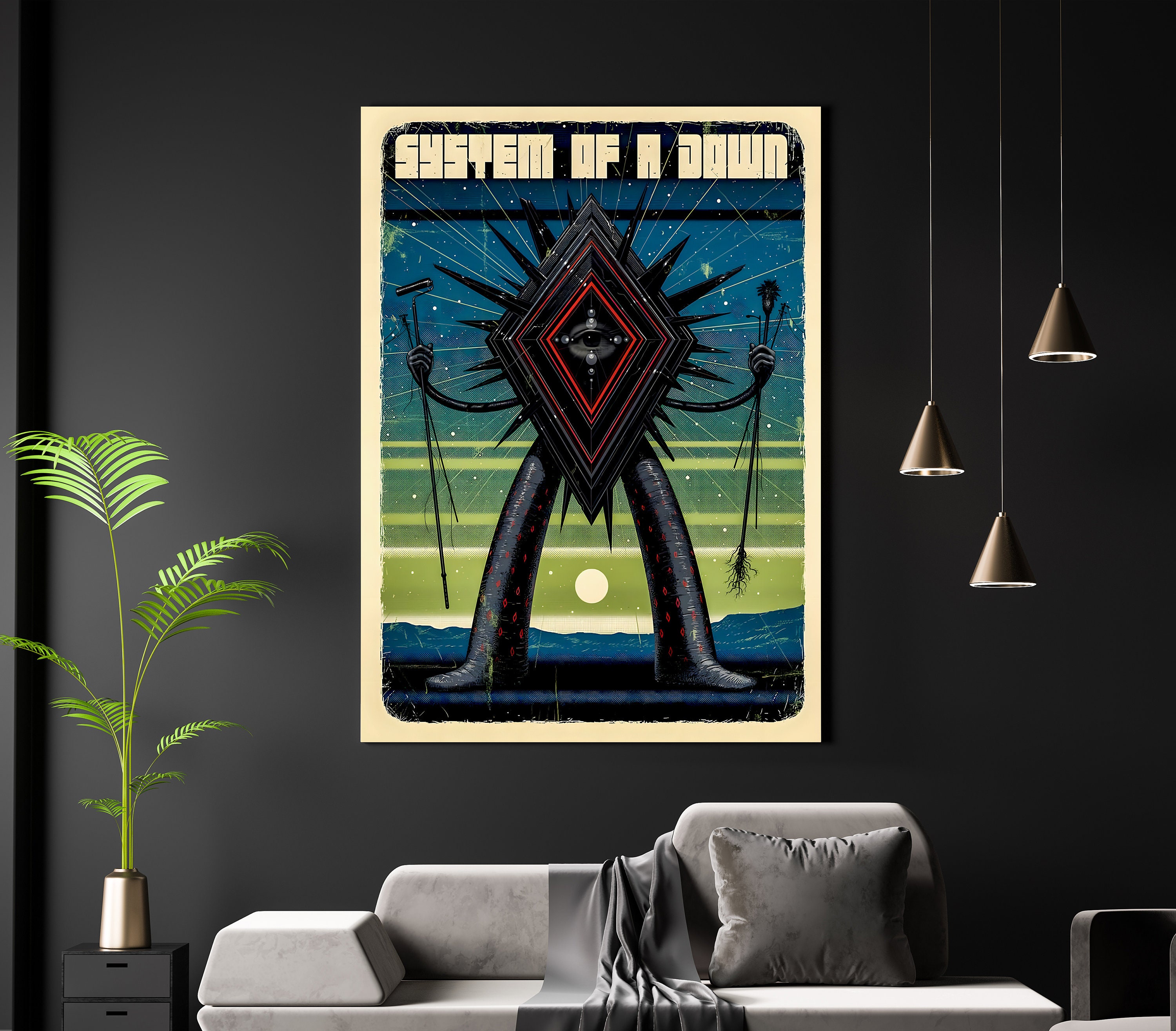 System Of A Down Poster 24x36