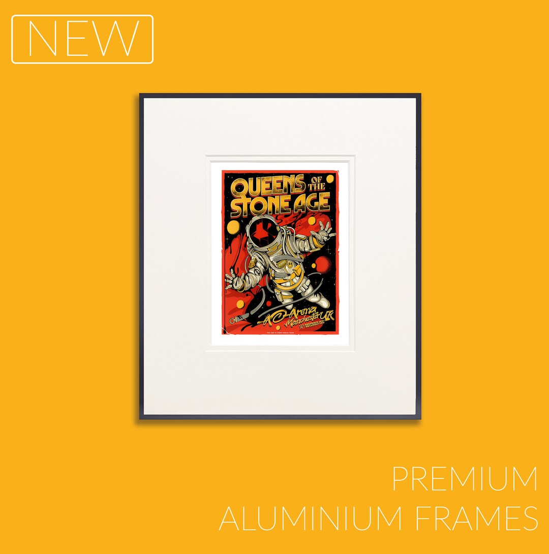 QOTSA REPRODUCTION Gig Poster Matte Art Print. Queens of the Stone Age ...