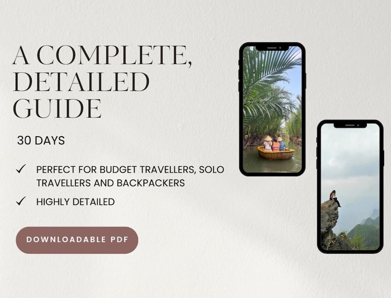 Vietnam Itinerary, Travel Guide, 30 Days, SE Asia Guide/itinerary ...