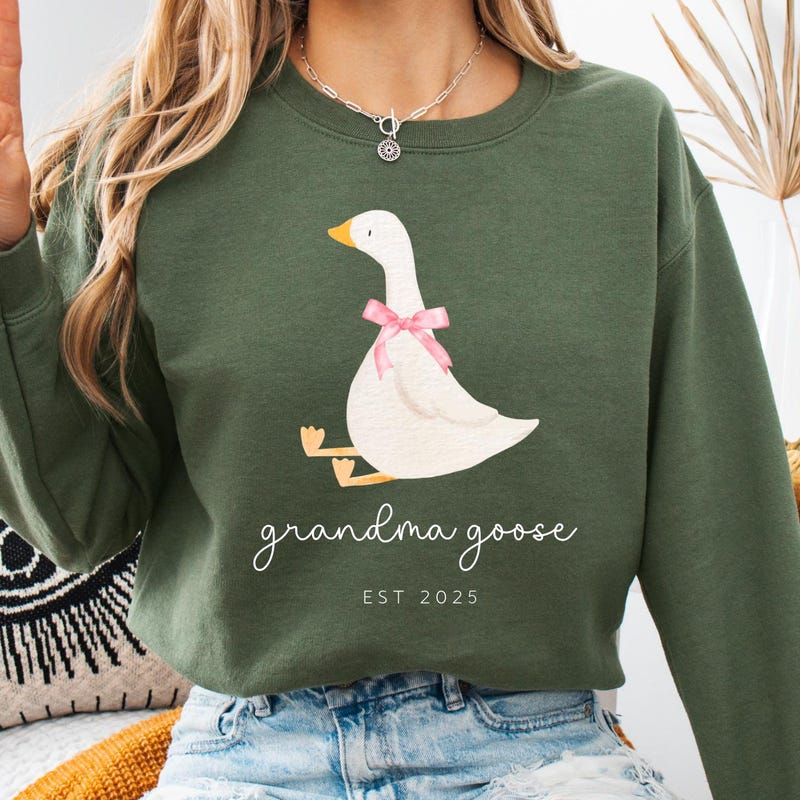 Grandma Goose Sweatshirts - Etsy UK