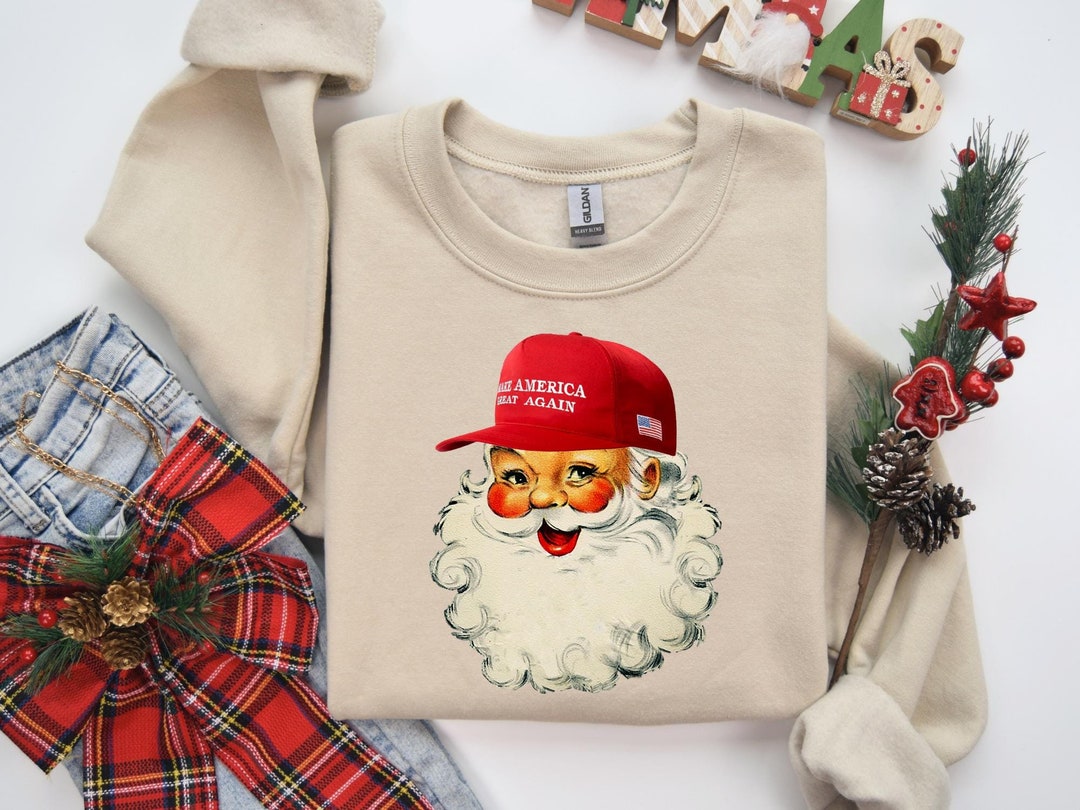 Make Christmas Great Again Trump Christmas Shirt, Trump Gifts, MAGA ...