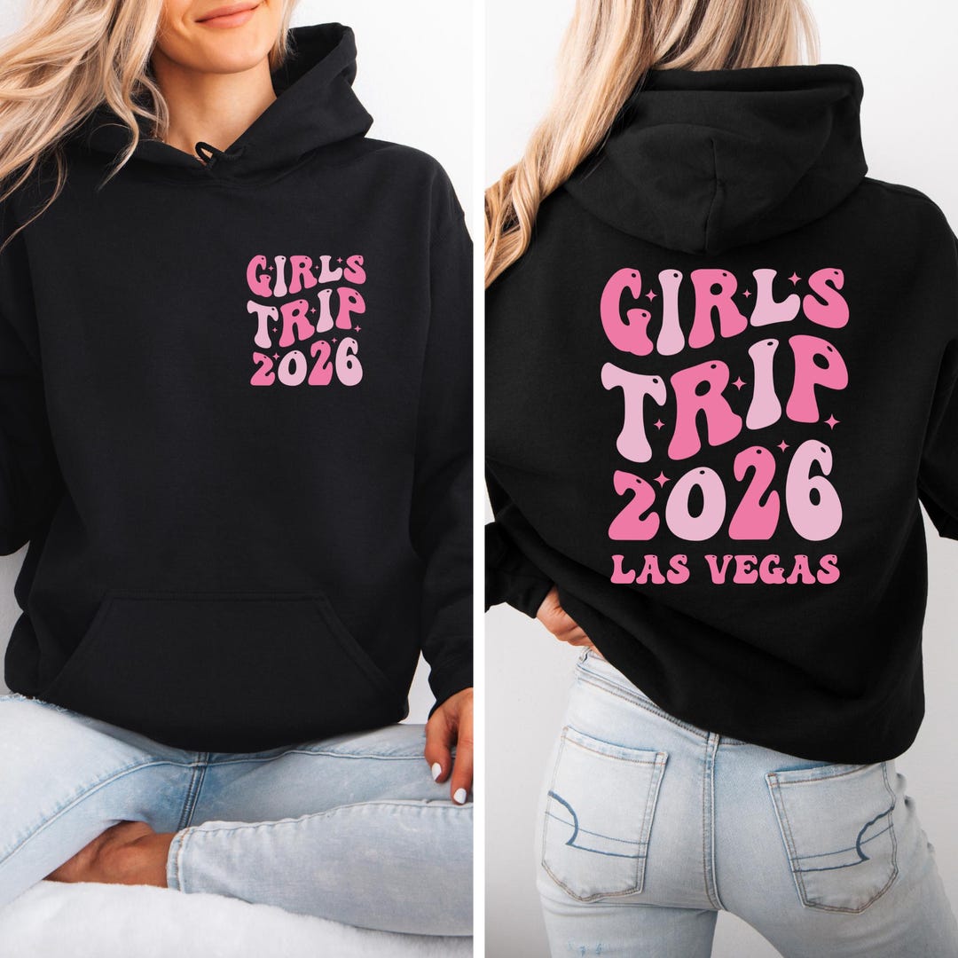 Custom Girls Trip 2026 Sweatshirt, Besties Trip Group Sweaters, Girls ...