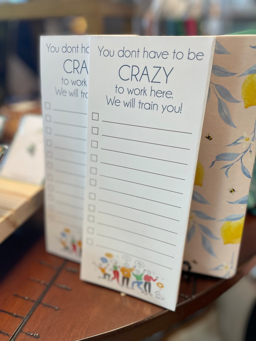 Funny Co Worker Or Employee Notepad Don T Have To Be Crazy To Work