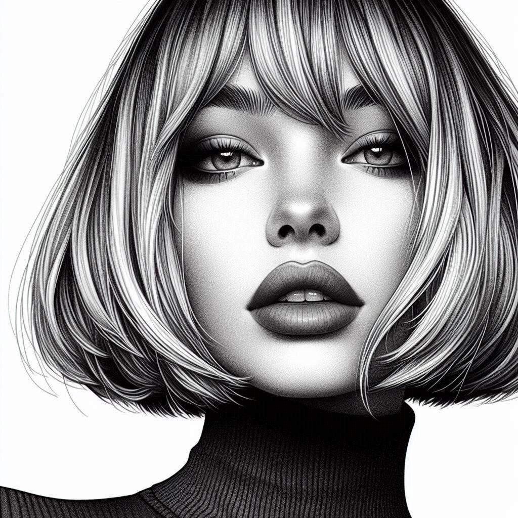 30 Digital Coloring Pages: Editorial Women, Early 2000s Style, Fashion ...