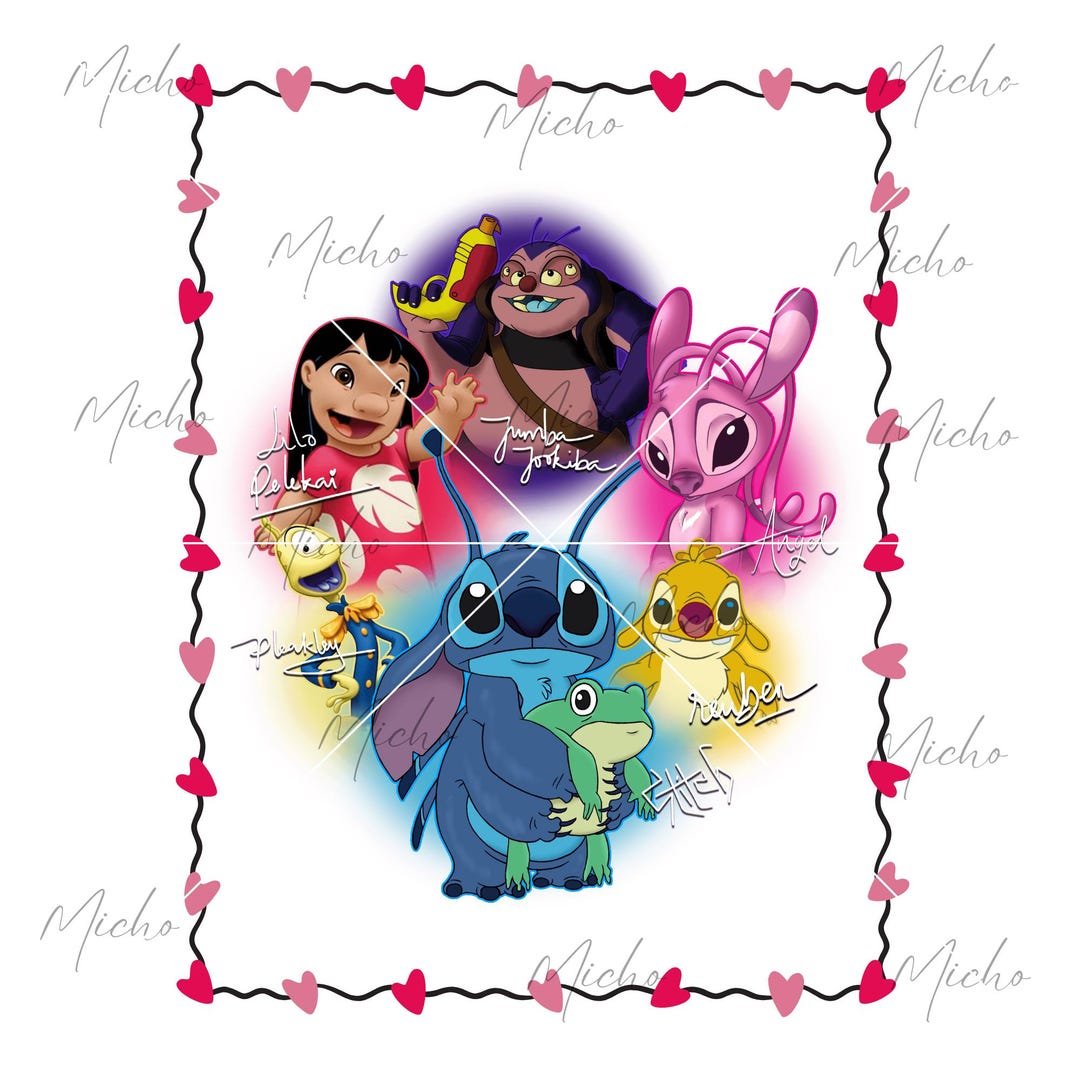Lilo and Stitch PNG Lilo and Stitch Friends PNG Friends Stitch PNG ...