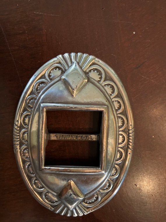 1994 Silver Belt Buckles Slides Chambers Western Styl… - Gem