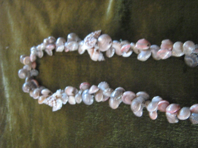 Antique Vintage Nautical Shell Necklace Hand Tied Vintage - Etsy