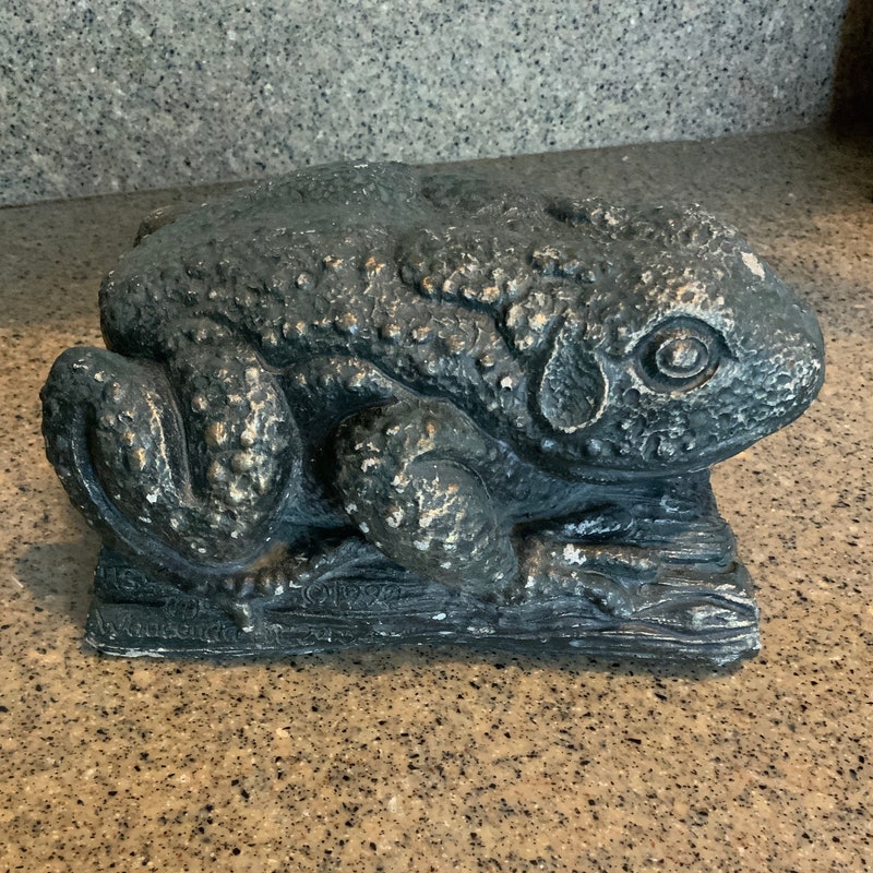 Concrete Toad - Etsy