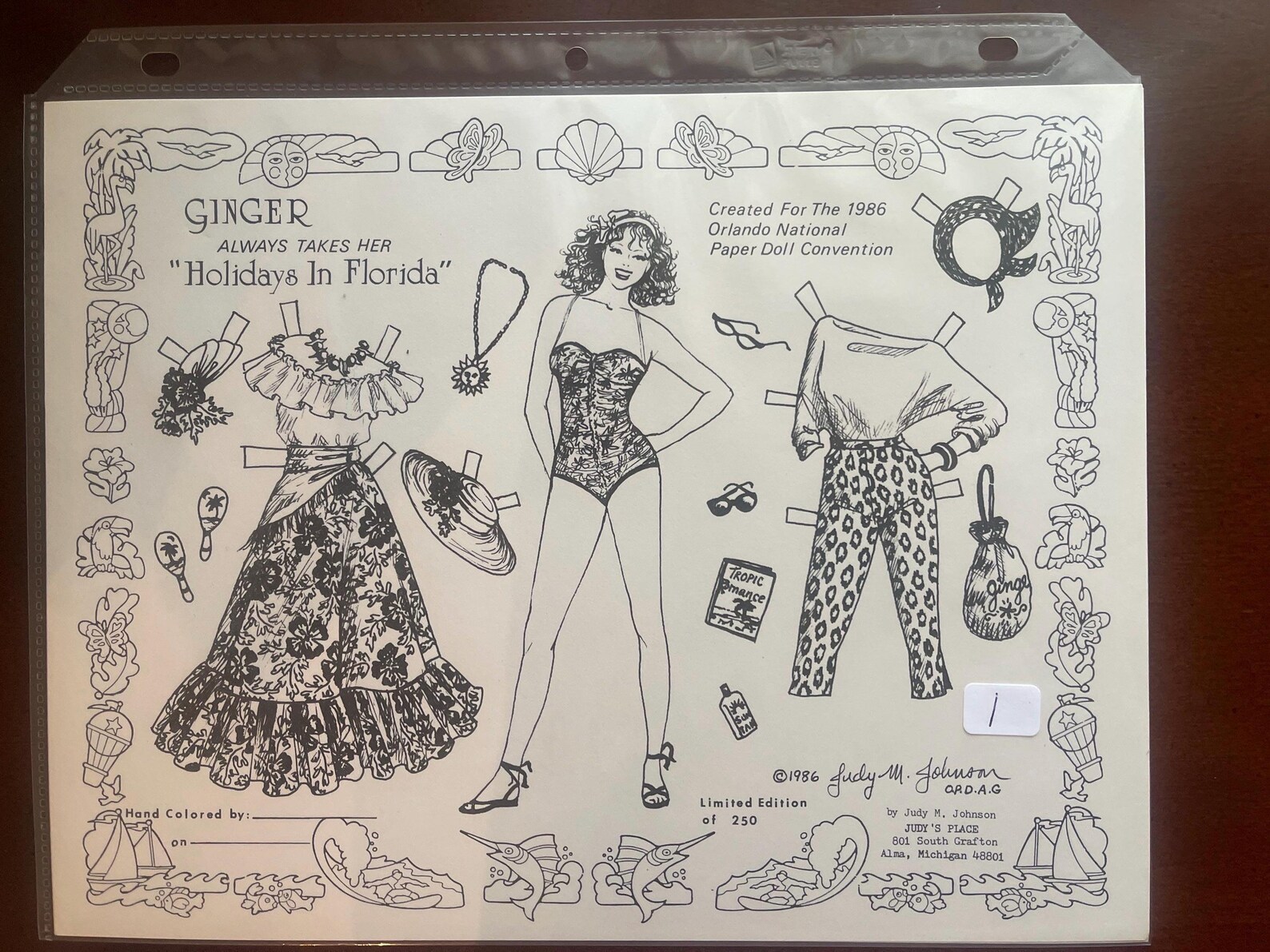 Vintage Paper Doll Fashion Design Patterns: Signed Art Ephemera - Etsy