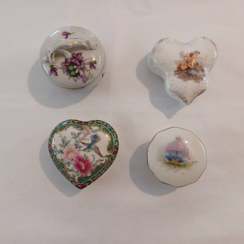 Antique Trinket Box - Etsy