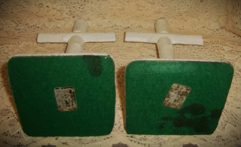 CROSS BOOKENDS Cast Iron Howell Evans Tennessee Vintage White Metal ...