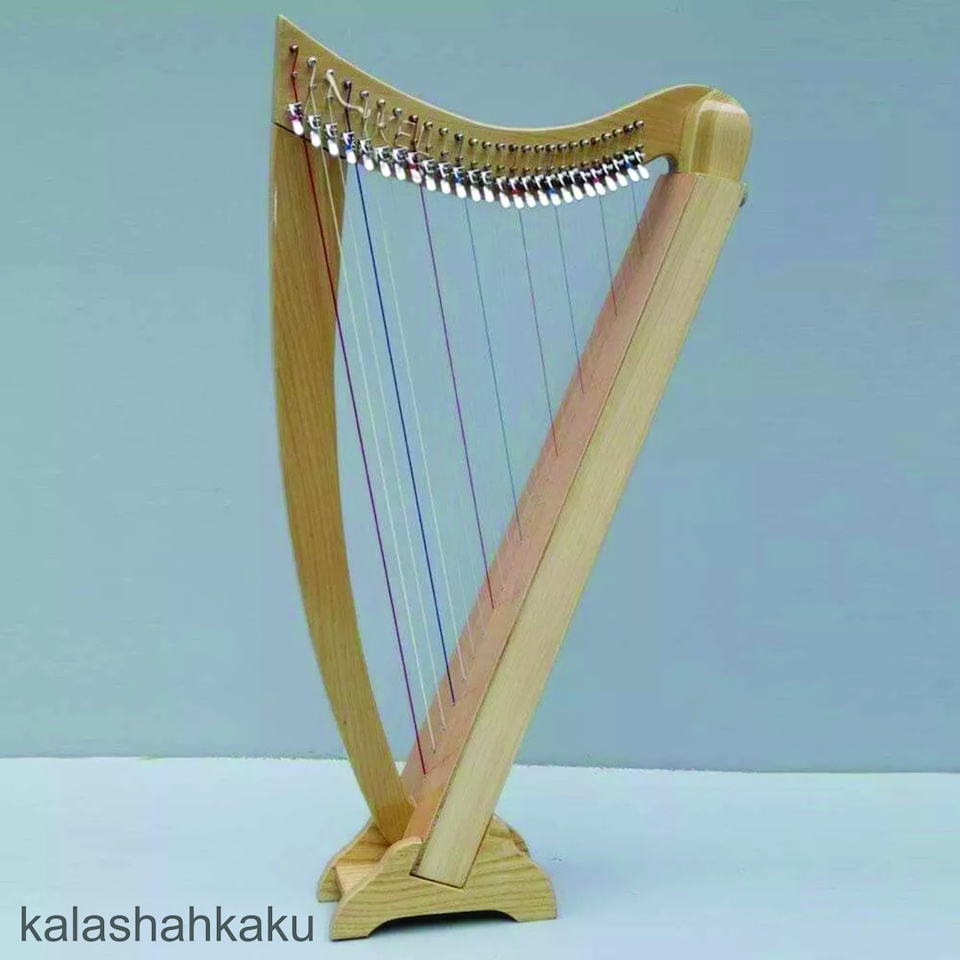 Superb Quality Lilly Lap Harp in Hard Maple With 26 Strings. - Etsy