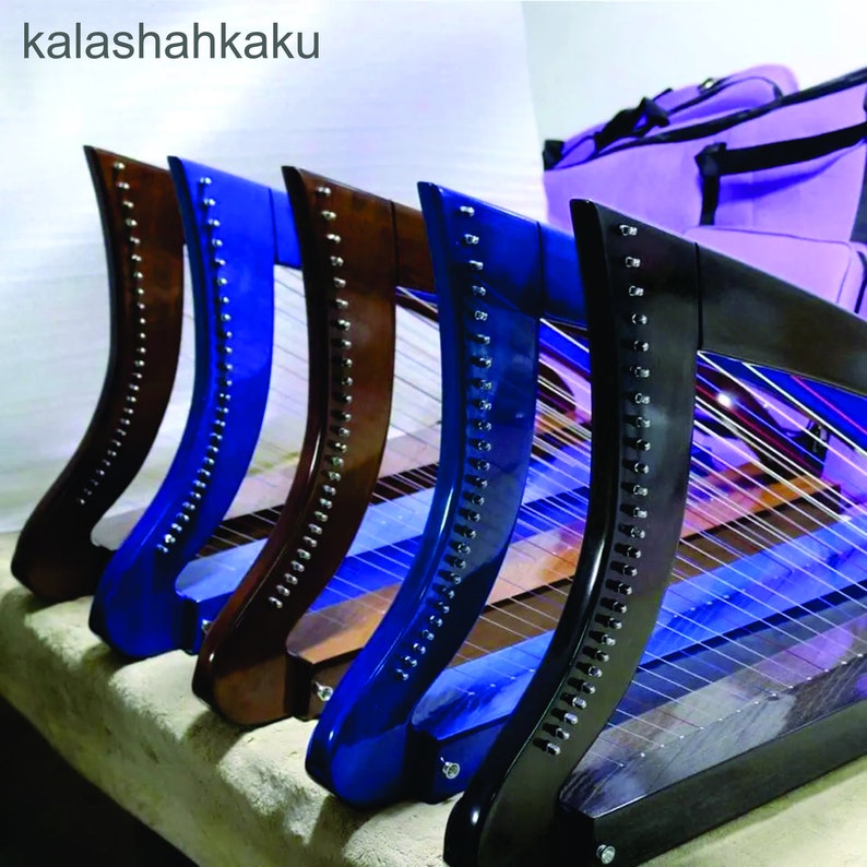 Superb Quality Lilly Lap Harp in Hard Maple With 26 Strings. - Etsy