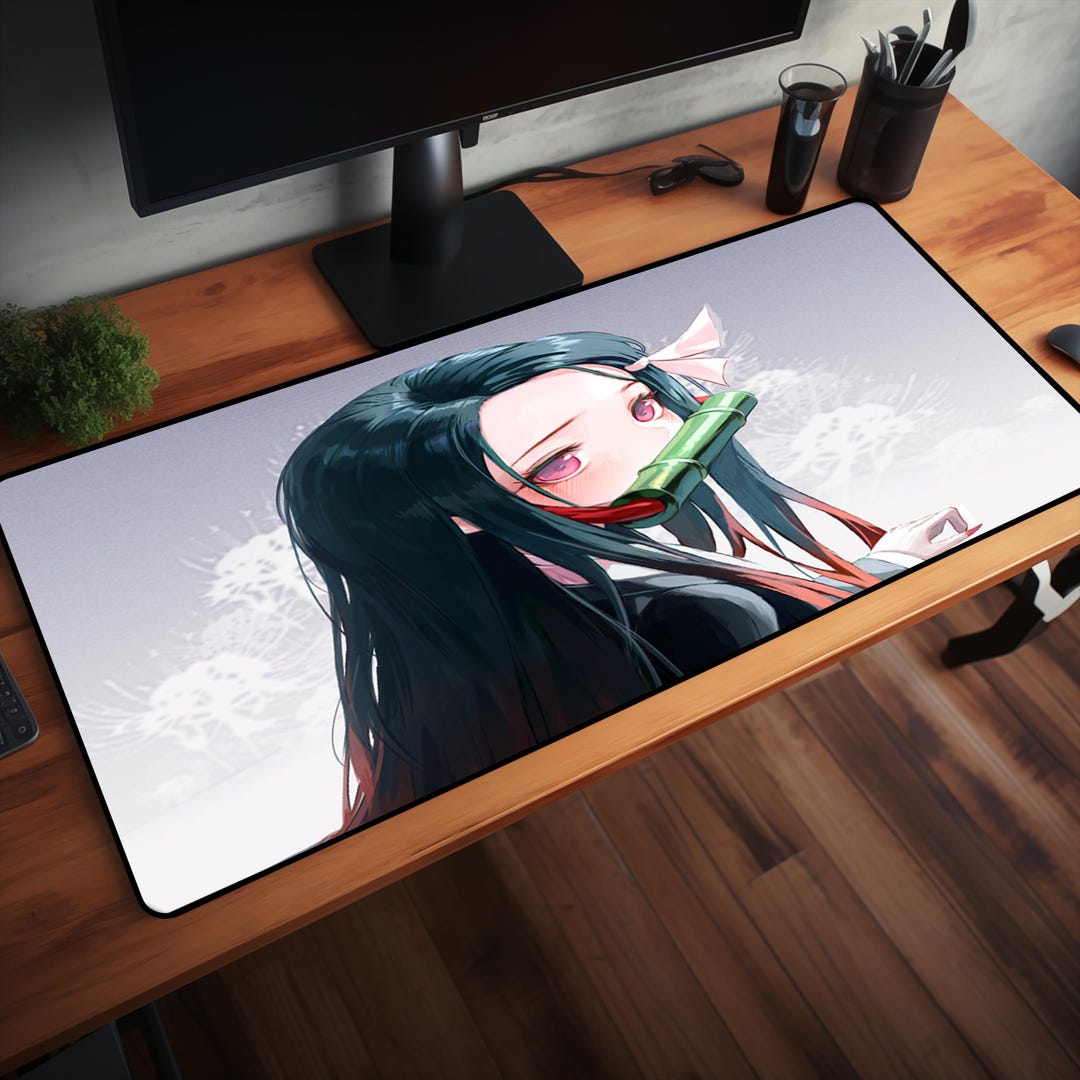 Large Anime Desk Mat, Stylish Anime-themed Mousepad for Work & Play ...