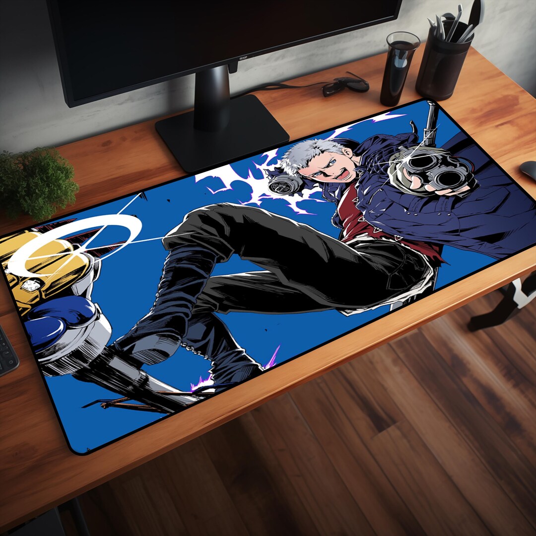 DMC Gaming Mouse Pad Vibrant Design With LED RGB Lighting Options for ...