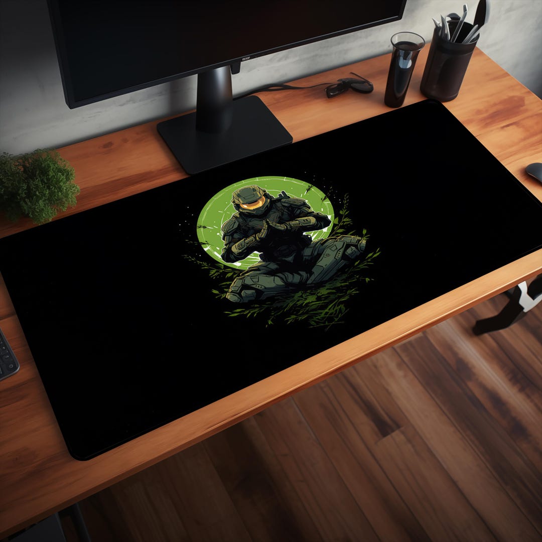 Halo Mousepad, the Master Chief Mousepad, Halo Game Mousepad, Gaming ...