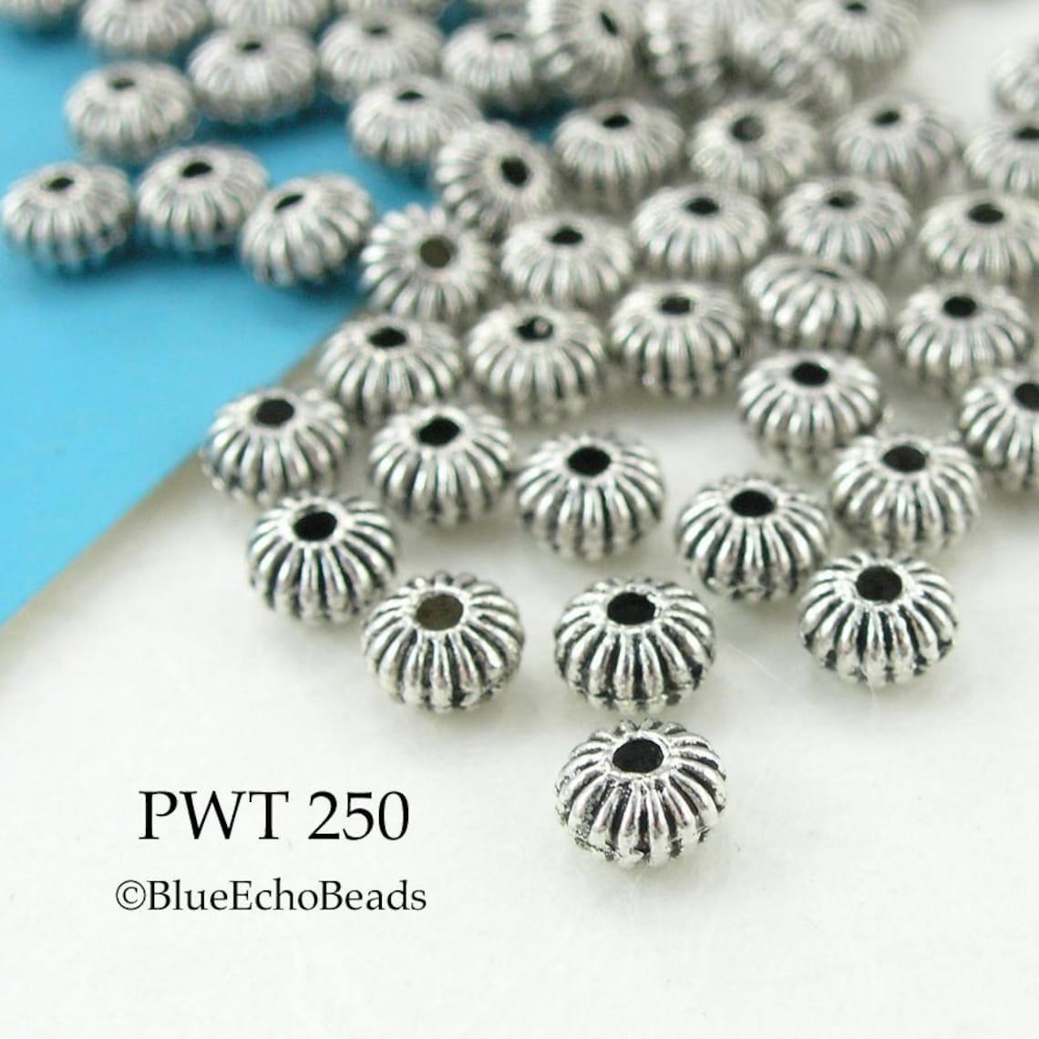 60 Pcs 5mm Small Mini Pewter Flower Spacer Beads Antique | Etsy