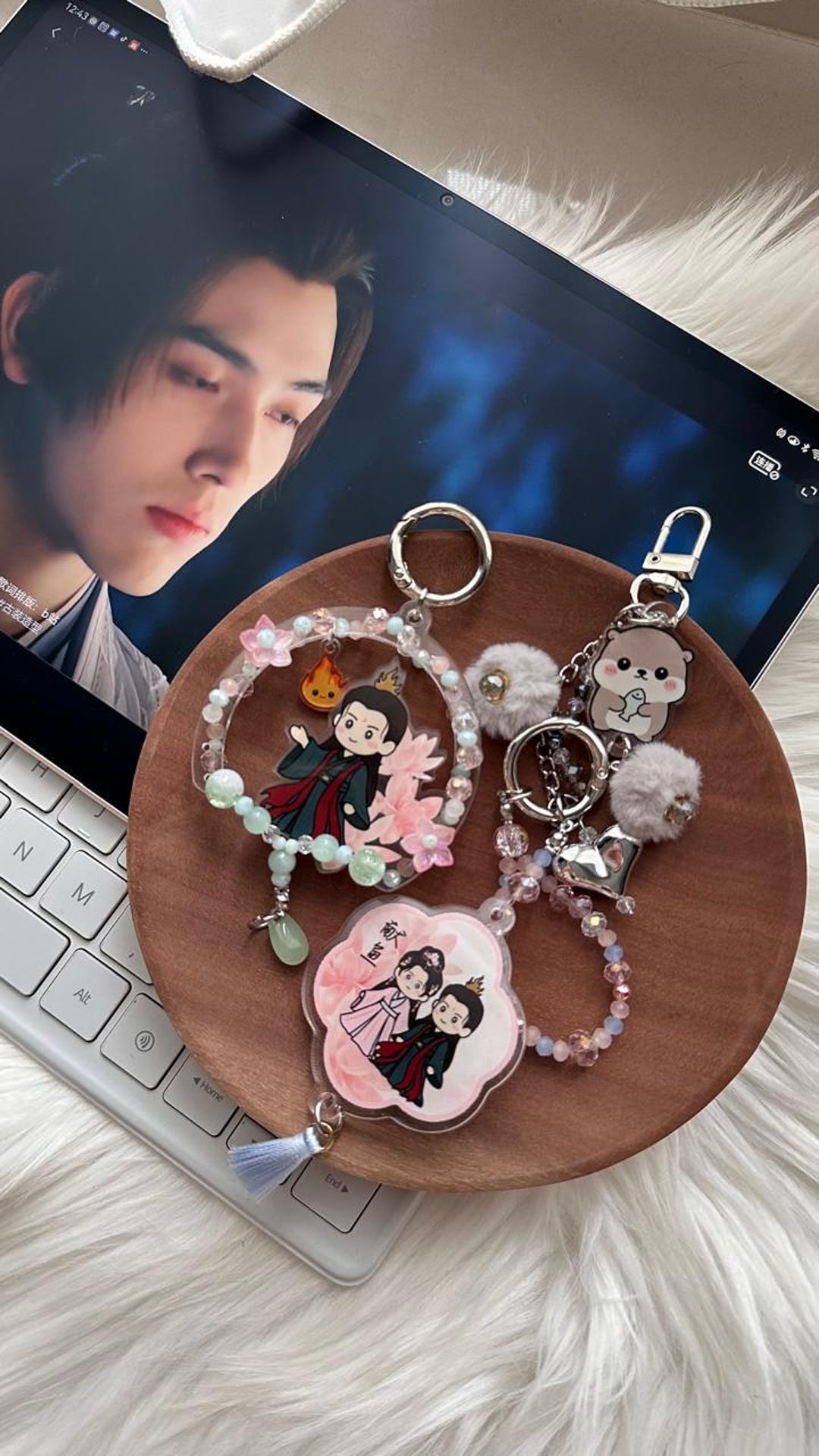 Acrylic Keychain Fan Merchandise Chinese Drama When Destiny Brings the ...