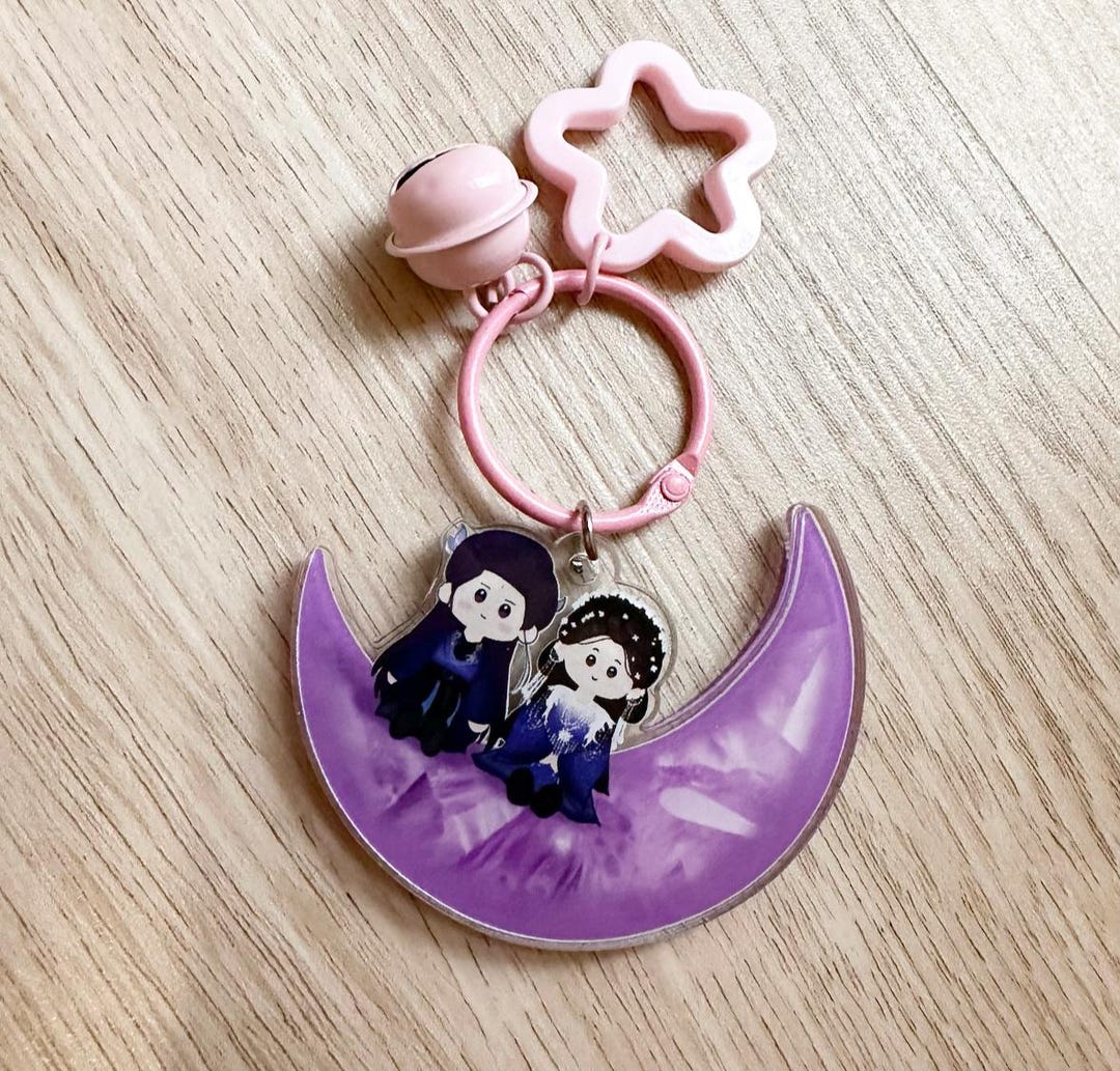 Acrylic Keychain Inspired by Chinese Drama Moonlight Mystique - Etsy